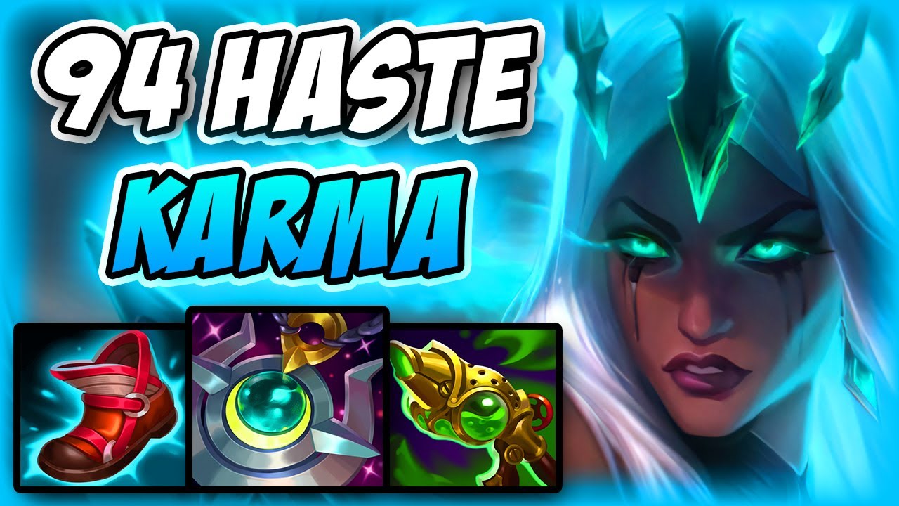 Karma Mid Com Novas Runas Youtube