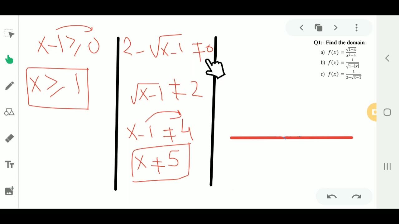 find the Domain and how to sketch functions .Tutorial-1 - YouTube