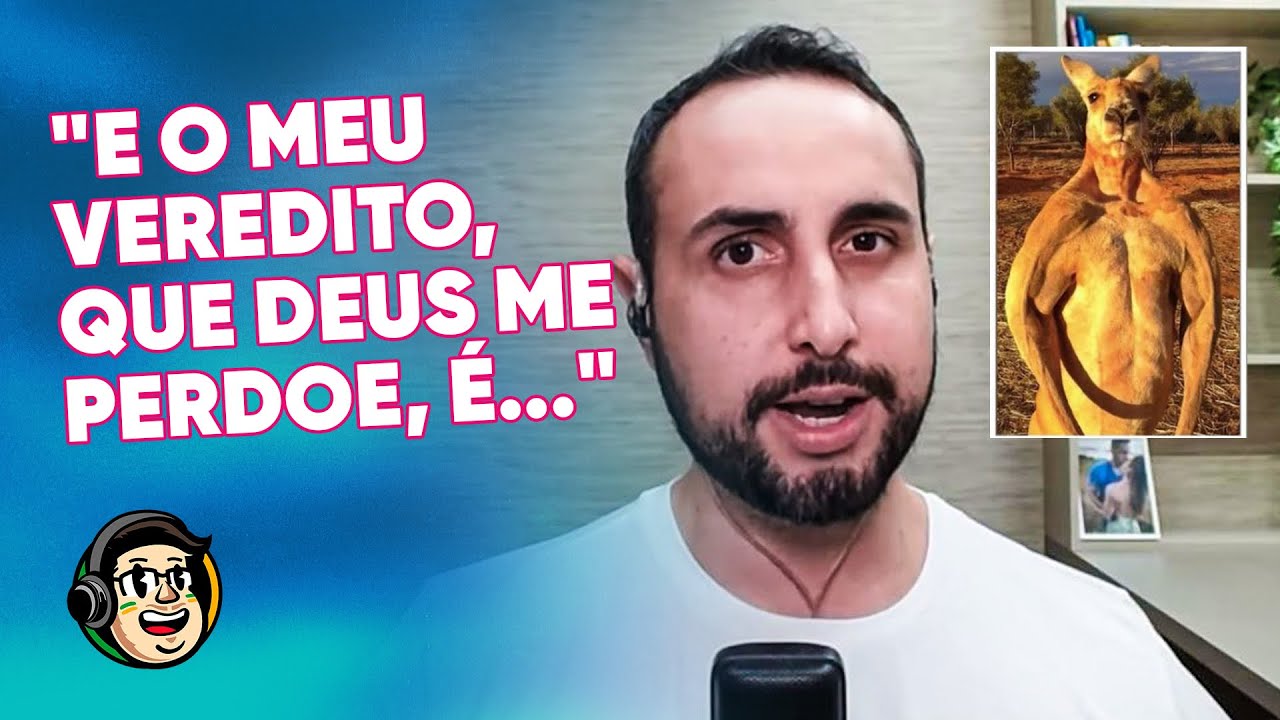 CAZÉ REAGE AO VEREDITO DE RODRIGO GÓES SOBRE O CANGURU BOMBADO DA ...