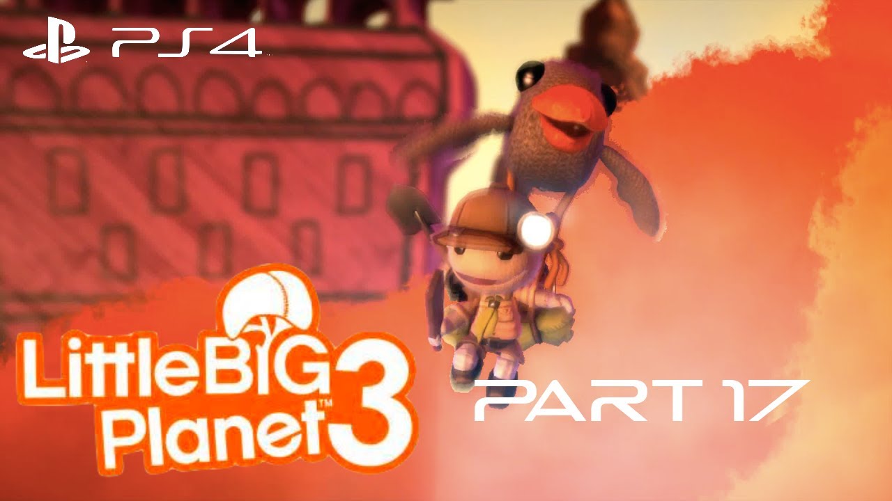 Little Big Planet 3 Japanese Walkthrough Gameplay Part 17 - Cloud ...
