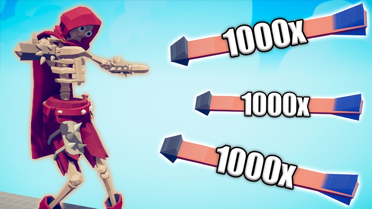 SKELETON GIANT vs EVERY GOD - TABS | Totally Accurate Battle Simulator ...