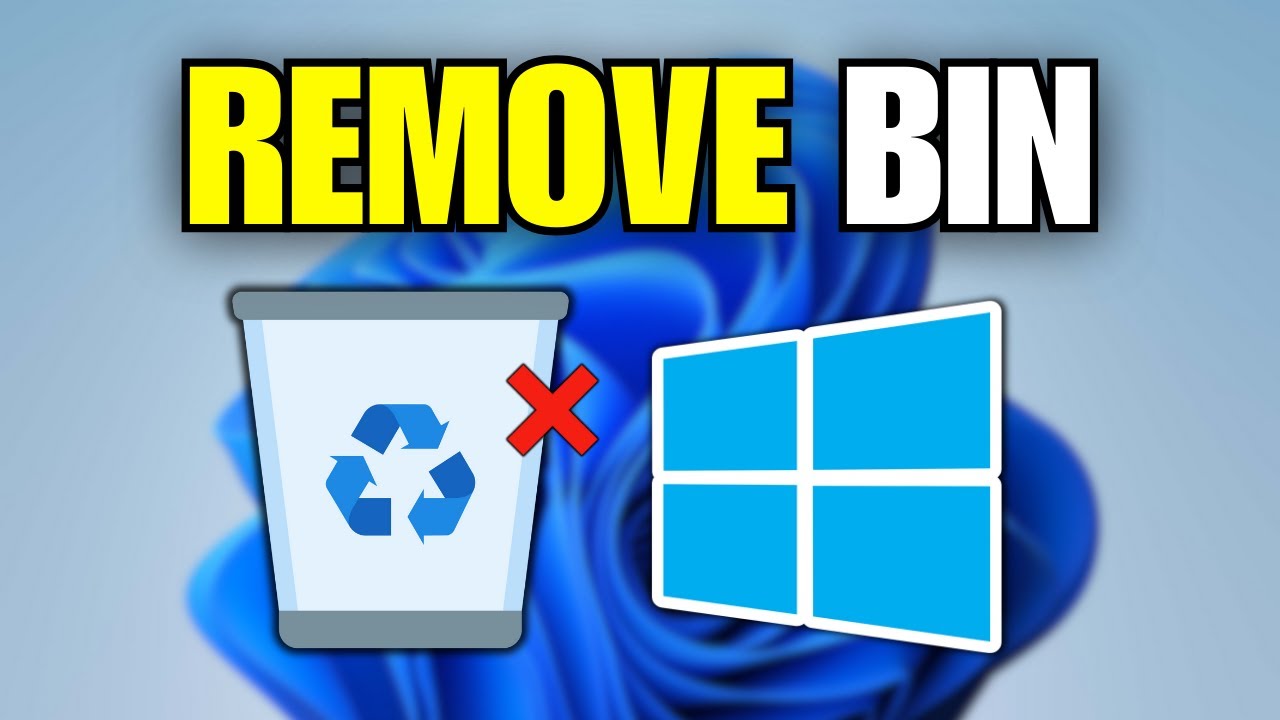 How To Remove Recycle Bin From Desktop in Windows 11 - YouTube