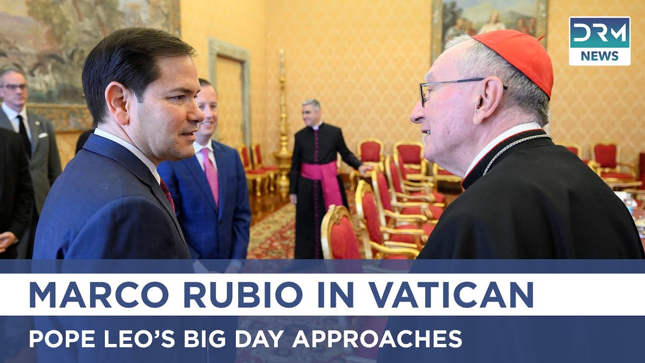 Marco Rubio Meets Cardinal Parolin Ahead of Pope Leo’s Inauguration ...
