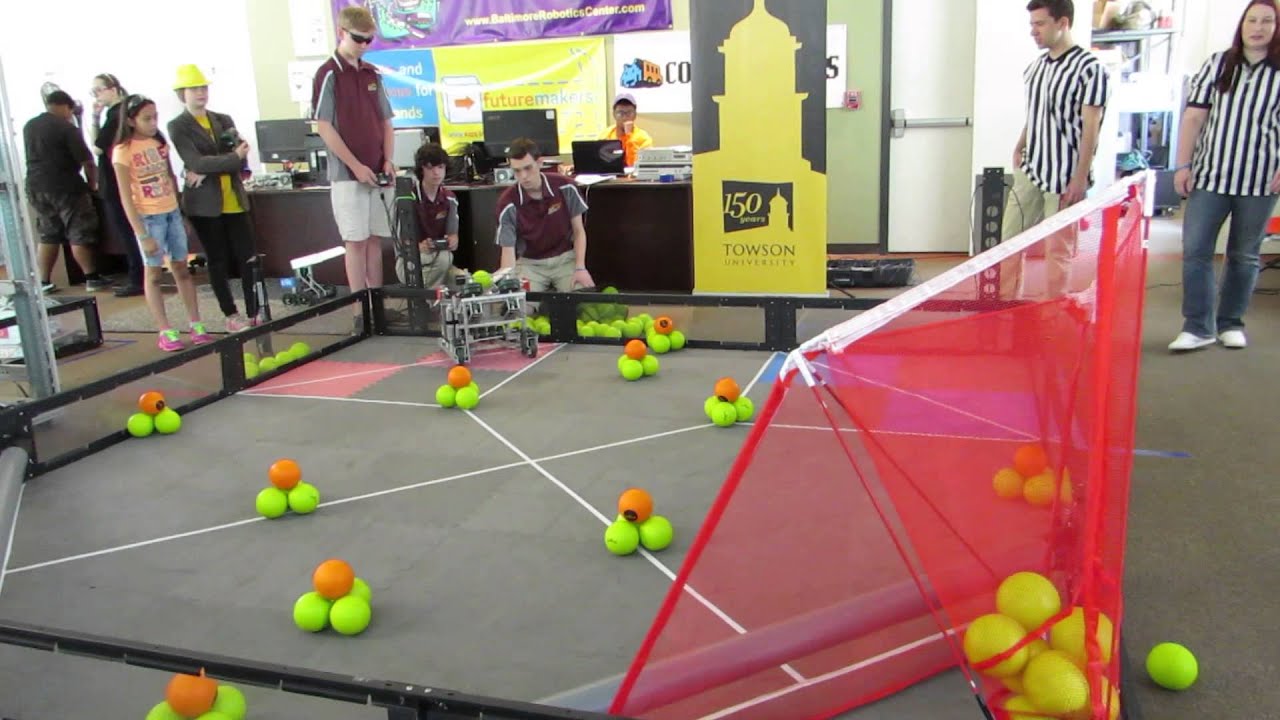 2015 RECF 'Nothing But Net' VEX VRC Driver Skills attempt 929W HZR ...