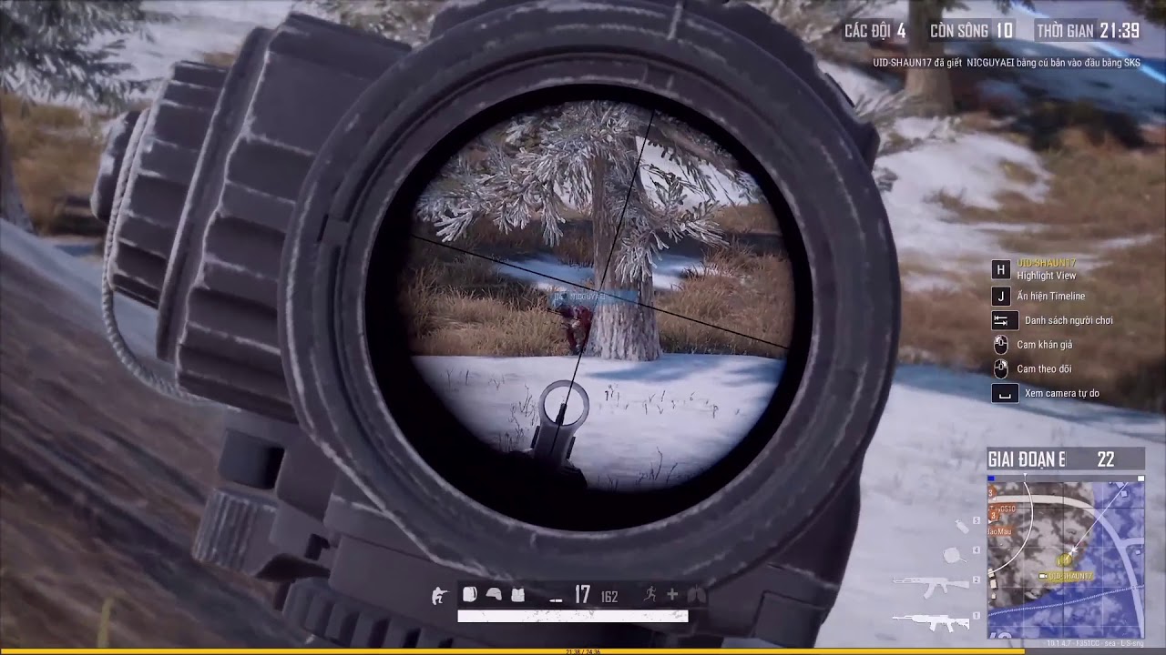 Highlights Beryl scope 4 vs M416 scope 4 PUBG PC - YouTube