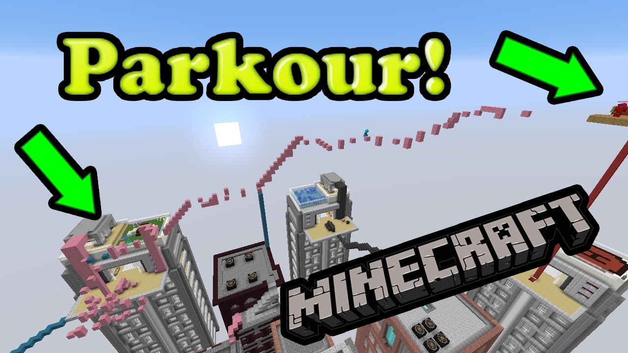 PARKOUR CHALLENGE : Minecraft Bed Wars : Hypixel - YouTube