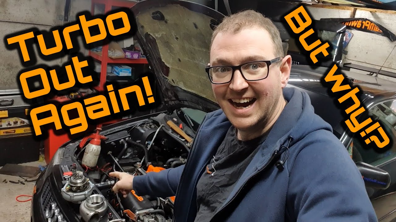 Removing our Garrett G25-550 Turbo: but why?! - YouTube