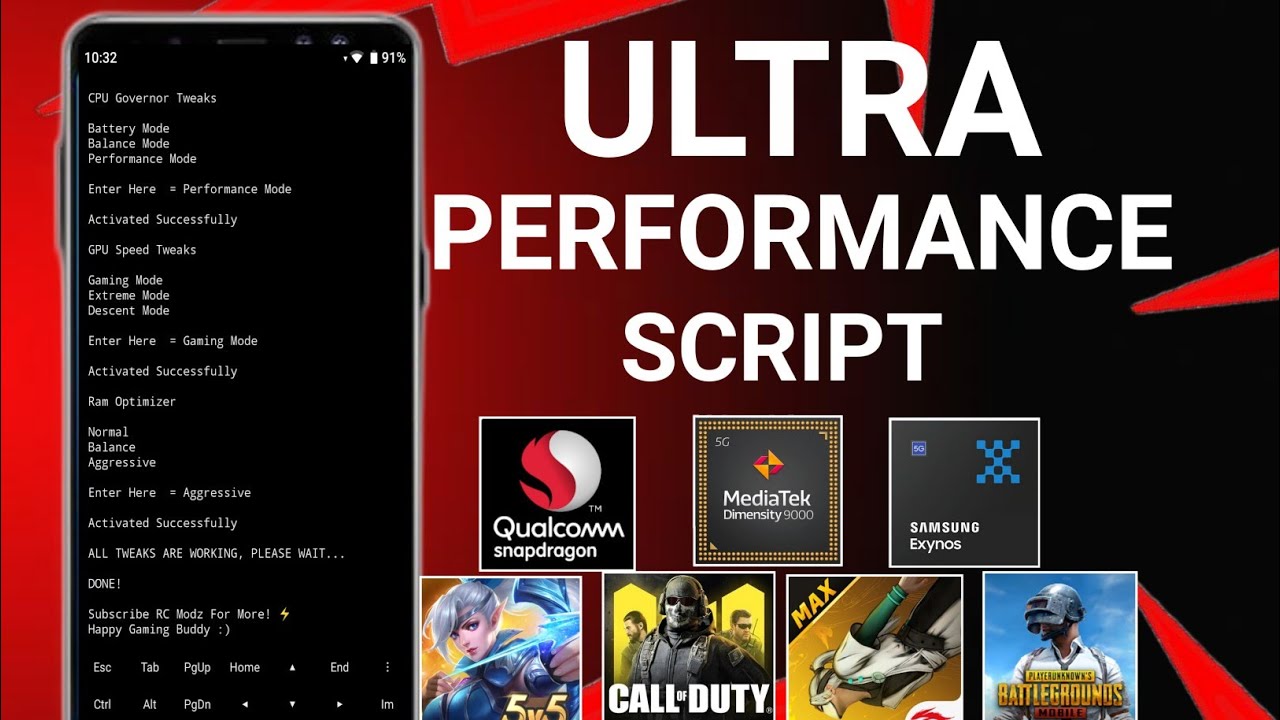 Ultra Performance Script ! Boost Performance ! Max FPS Fix Lag - No ...