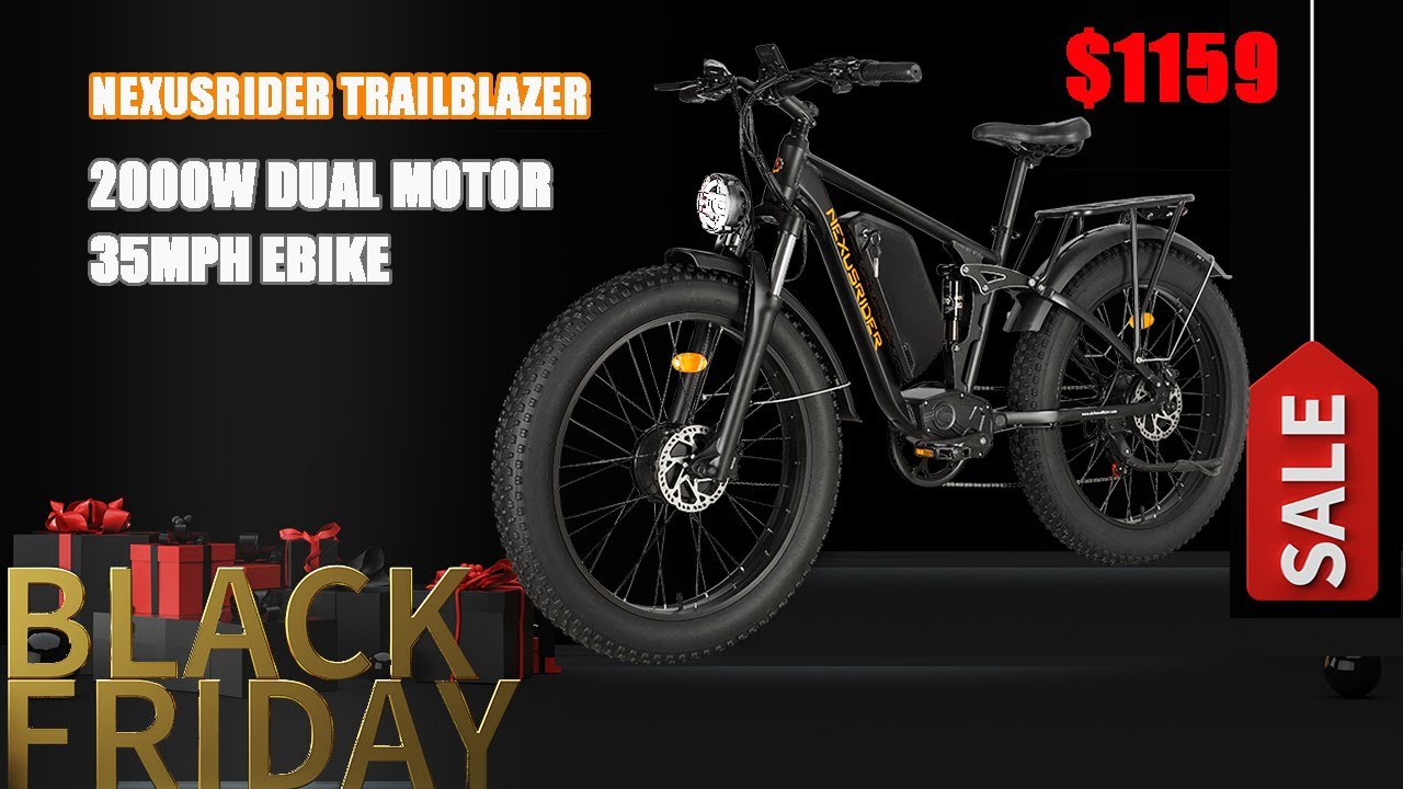 Nexusrider TrailBlazer Electric Bike for Adults, 2000W Dual Motor 35MPH ...