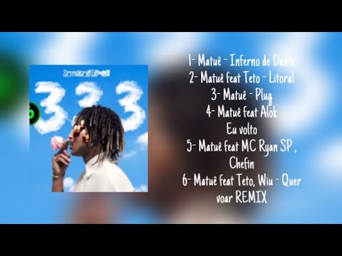 Matuê - “333” ( ÁLBUM NÃO OFICIAL) - YouTube Music