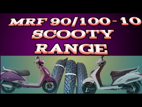 MRF BEST SCOOTY TYRES #90/100-10 ZAPPER / ZPR C1/# NYLO GRIP FE /# MOTO ...