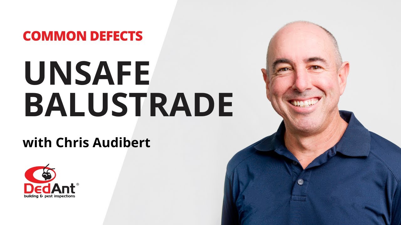 Unsafe Balustrade - Common Defects by Inspector Chris - Dedant Building ...