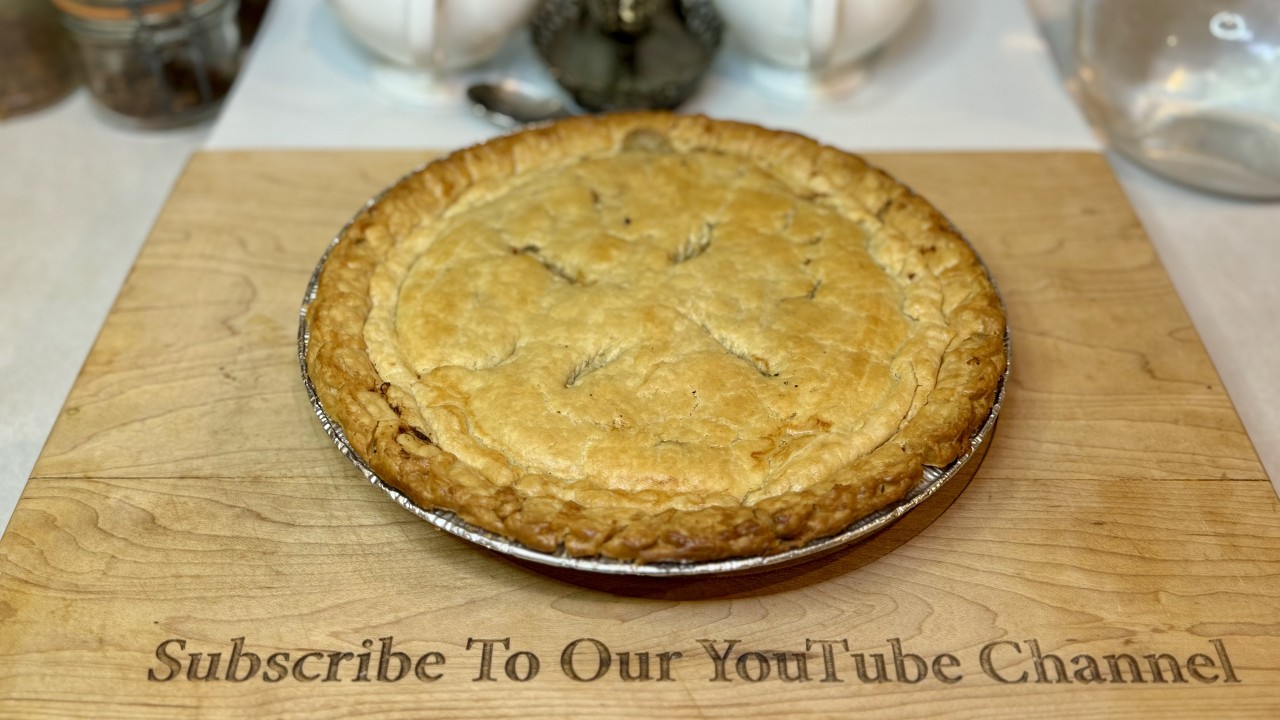 Smoked Chicken Pot Pie Recipe - YouTube
