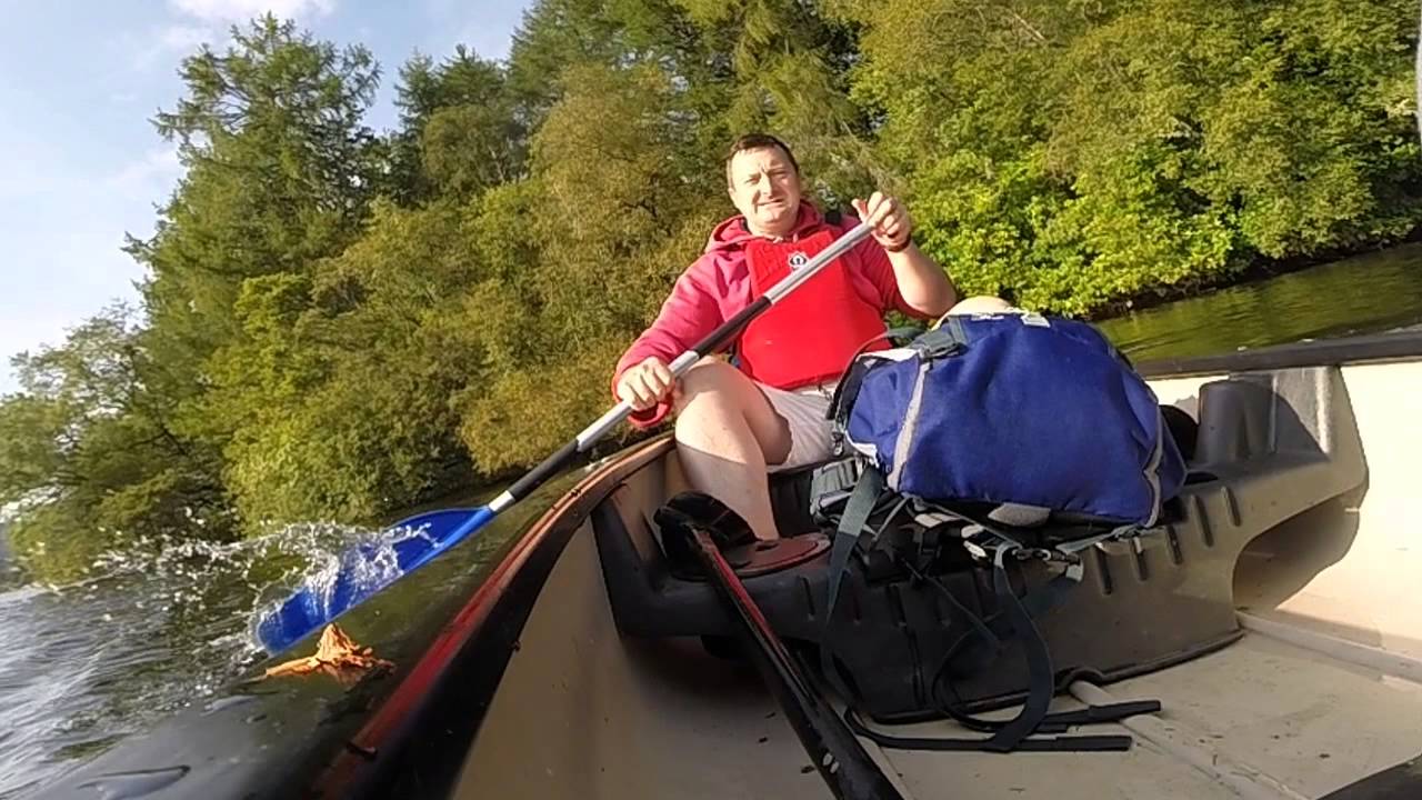 Canoe Loch Ard - YouTube