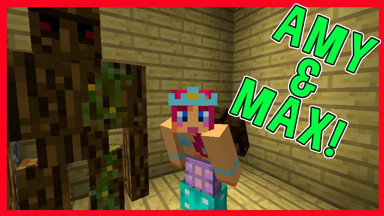 Amy & Max! Ep.20 TREE GOLEM?! | Minecraft | Amy Lee33 - YouTube