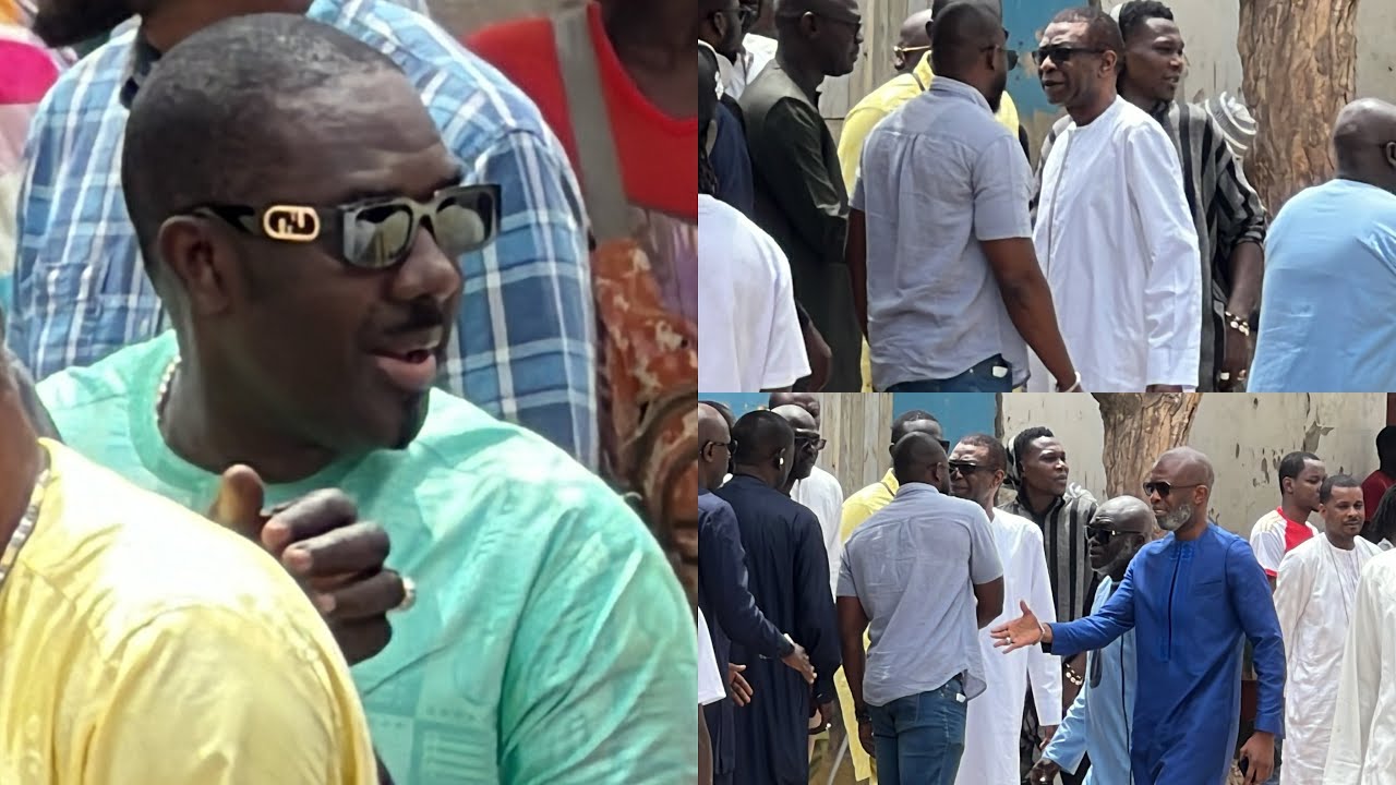 décés de Adja Daro Mbaye mère de Mbaye Dièye Faye, l'arrivée de Youssou ...