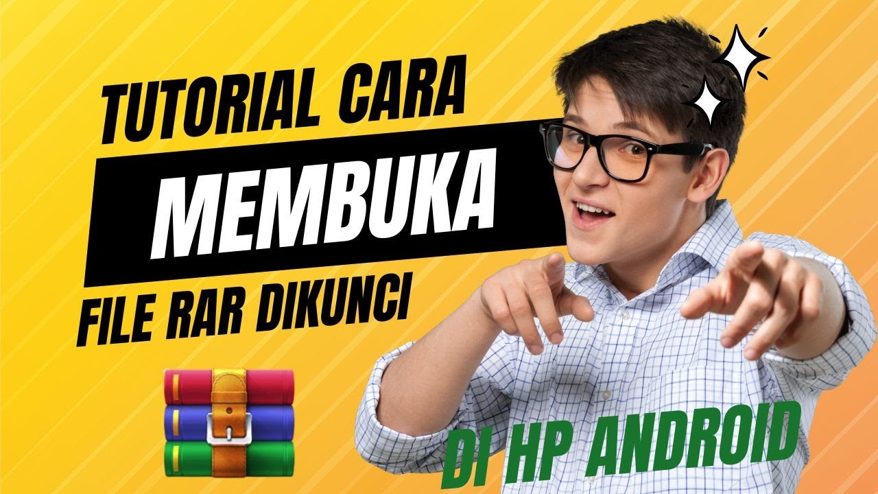 Cara Membuka File Rar yang terkunci password di Hp Android - YouTube