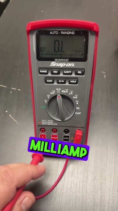 How To Check Multimeter Fuse Without [Taking It Apart] - YouTube