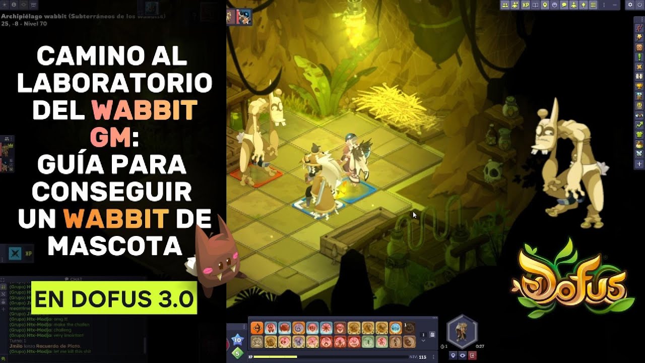 CAMINO AL WABBIT GM Y CONSEGUIR UN WABBIT DE MASCOTA (GUIA: DOFUS 2025 ...