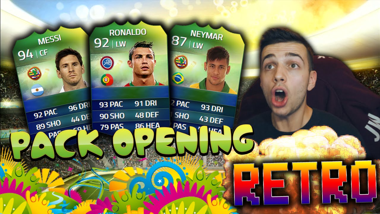 RETRO FIFA PACK OPENING! - WORLD CUP EDITION OF ULTIMATE TEAM - YouTube
