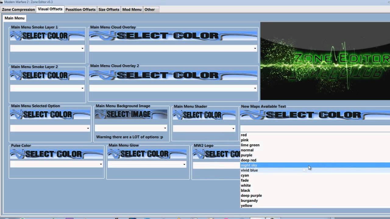 Tool 1 : Zone Editor v0.3 by T_m_b07 - YouTube