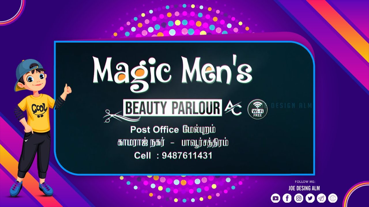 Magic Mens Beauty Parlour | Ads | 2023 - YouTube