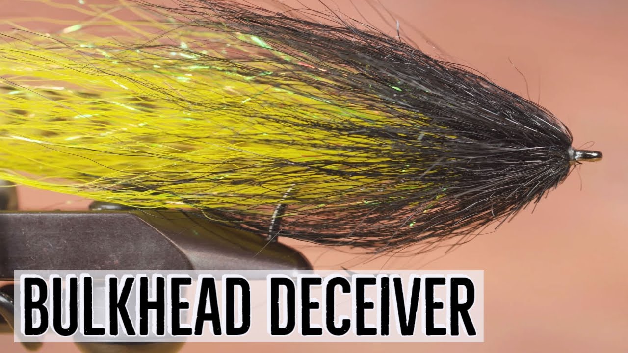 Bob Popovics Bulkhead Deceiver Fly Pattern (Tutorial) - YouTube