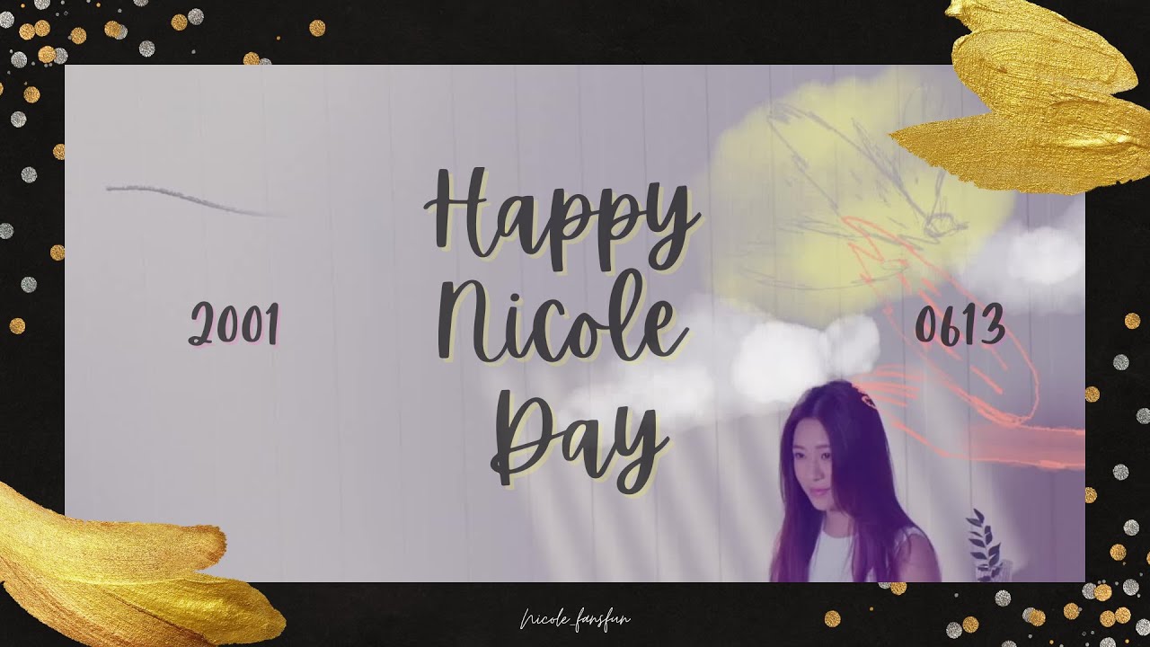 HAPPY NICOLE DAY MUSIC VIDEO｜PINK FUN Nicole｜nicole_fansfun - YouTube