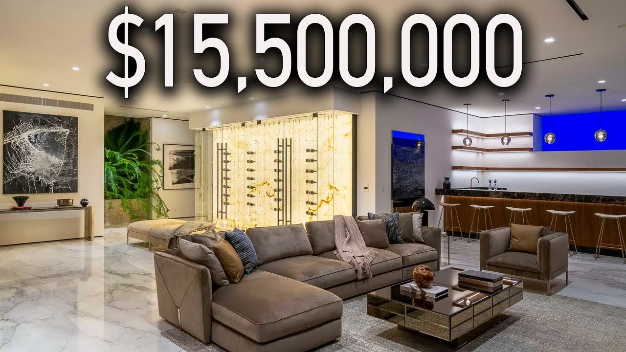 Inside a Luxury Mansion with the BEST Basement in the Hollywood Hills ...