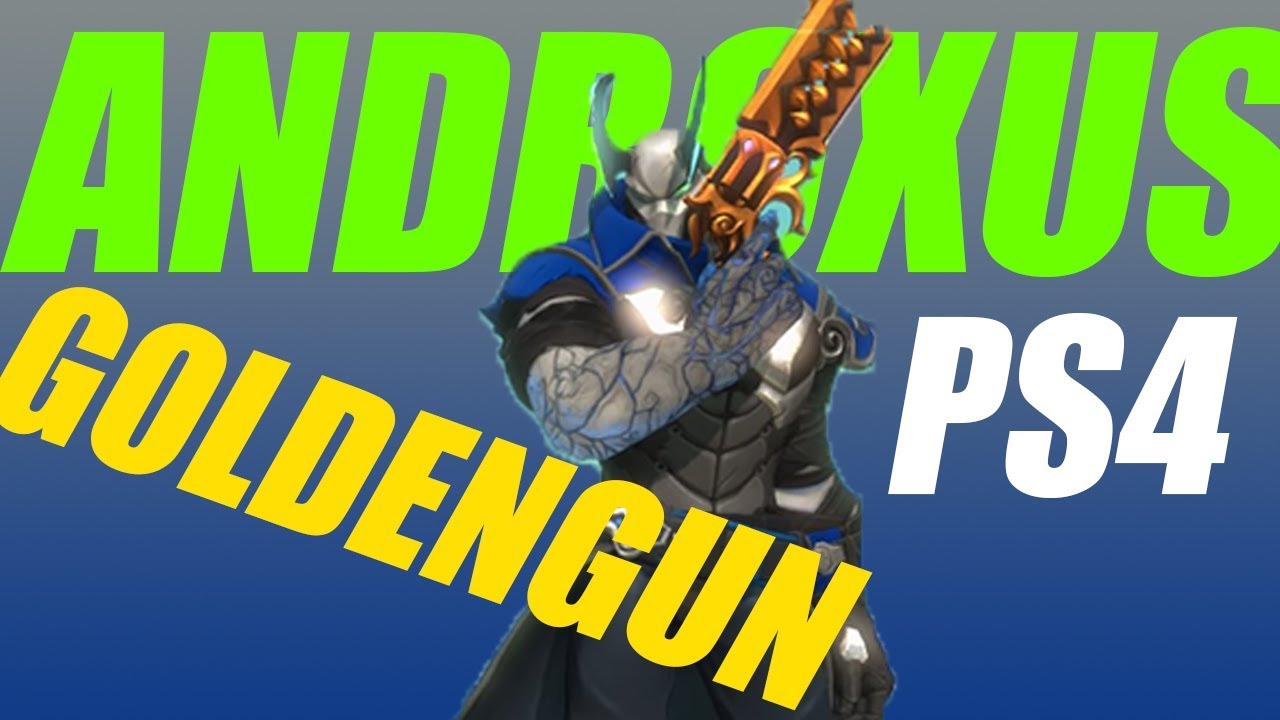 Paladins :Androxus Gameplay + PS4 Skin Unlocked + Limited Golden Gun ...