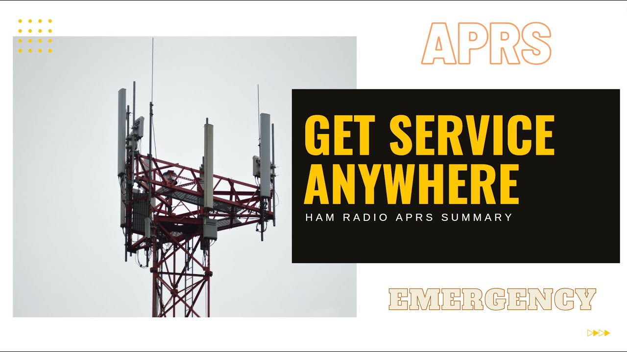 How to always have service for text messaging (HAM Radio APRS Summary ...
