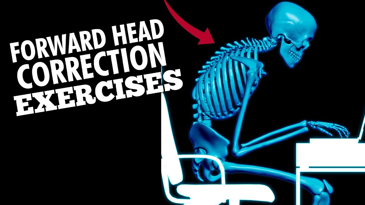 Forward Head Correction Exercises for Posture - YouTube
