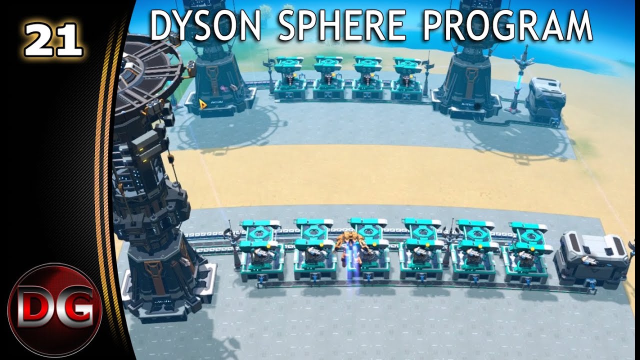 Dyson Sphere Program - Let's Play! - Interplanetary logistics preparation - Ep 21 - YouTube
