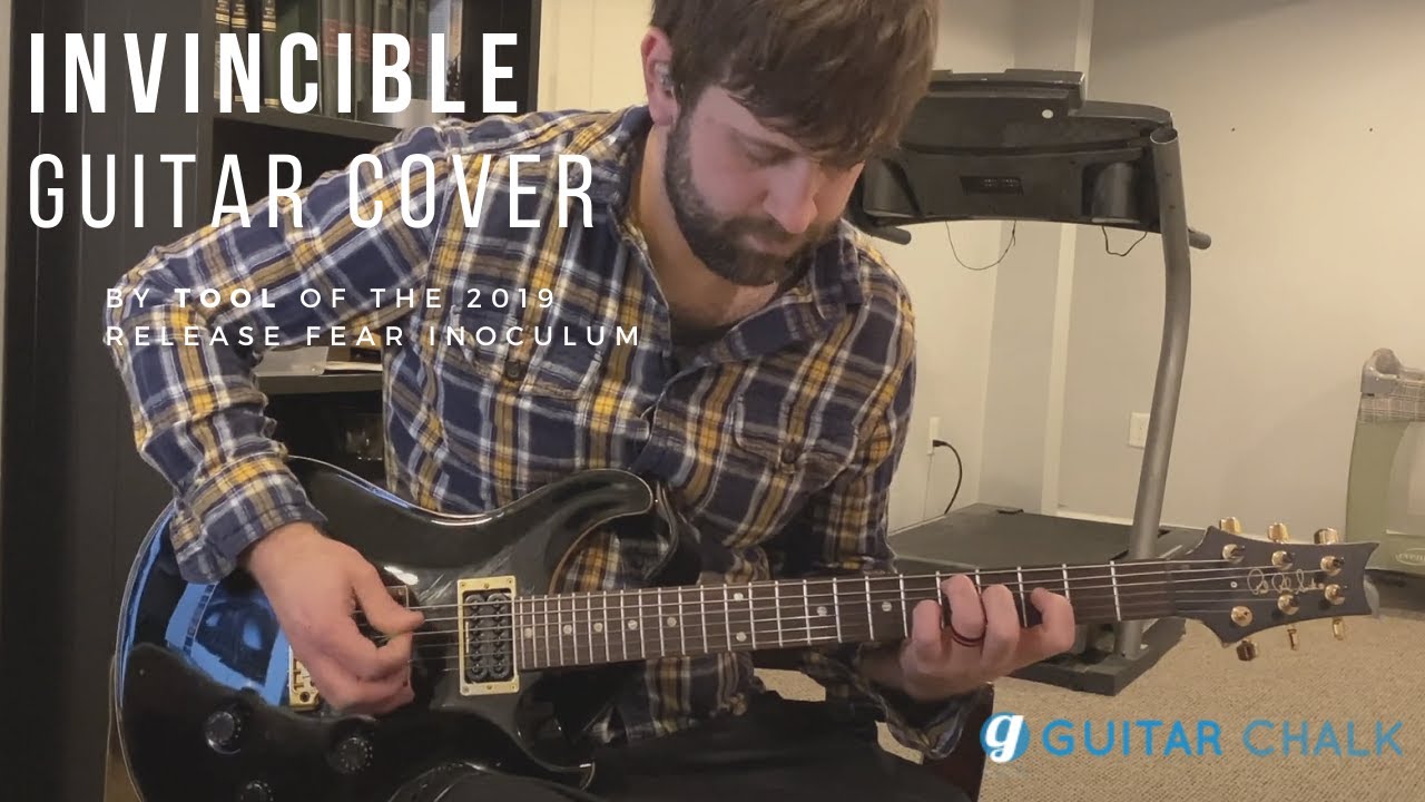 Guitar Cover of "Invincible" by Tool off Fear Inoculum - YouTube