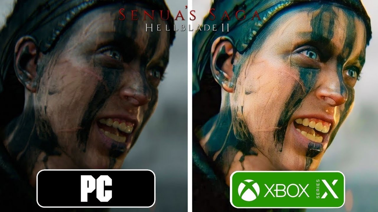 Hellblade 2 Xbox Series X vs PC Graphics Comparison - YouTube