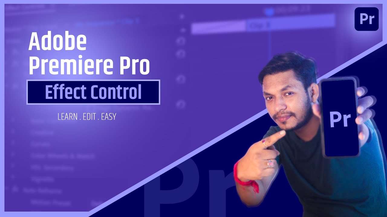 How to use the EFFECT CONTROLS in Adobe Premiere Pro #premierepro # ...