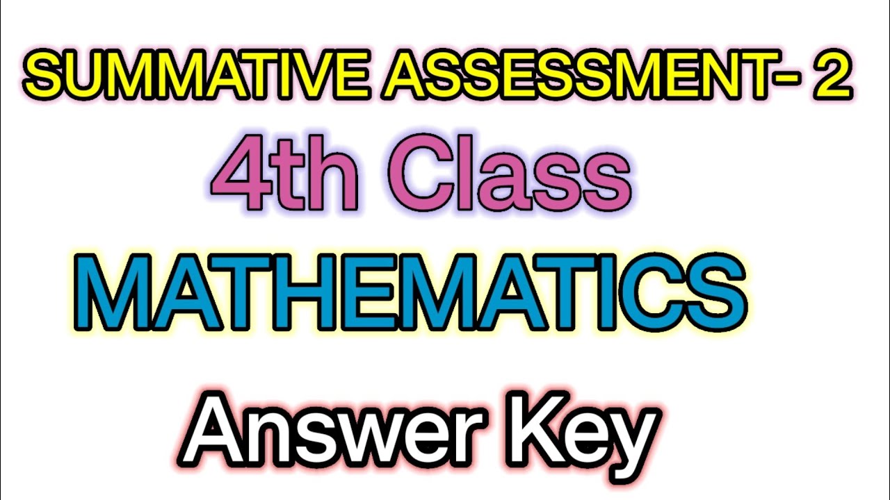sa-2-4th-class-maths-answer-key-youtube