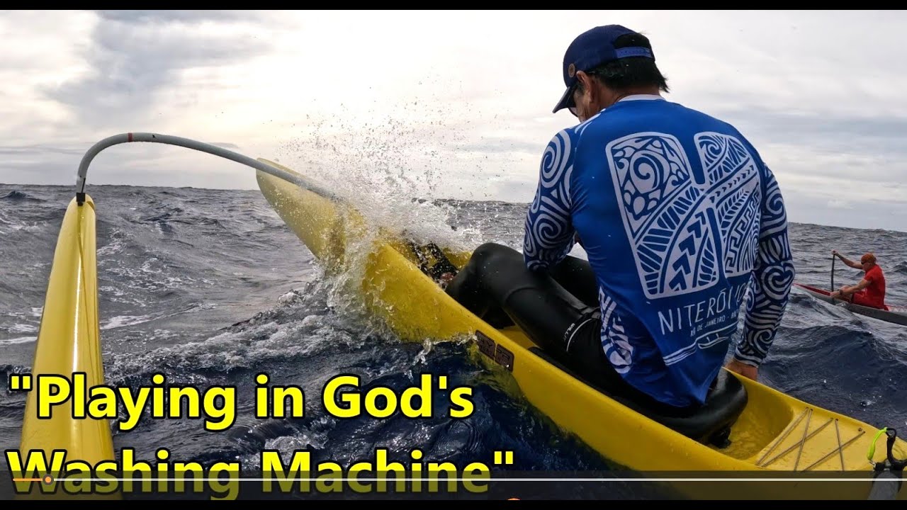 OC-1 Downwind - Playing in God's Washing Machine ! - ONSHORE Downwind ...