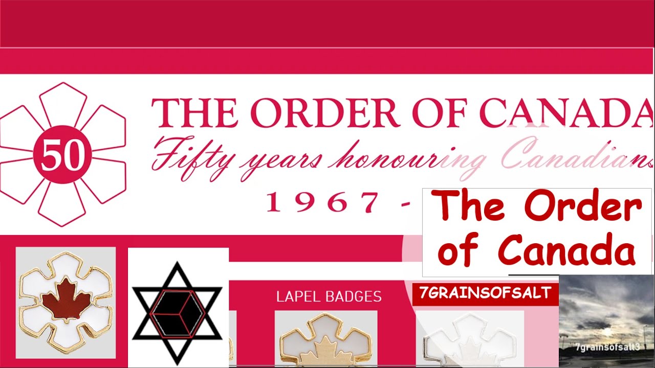 The Order of Canada - YouTube