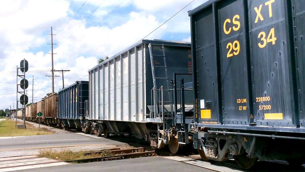 [HD]CSX Florida S-Line 2016 - Mulberry Crossing Diamond - Railfanning ...
