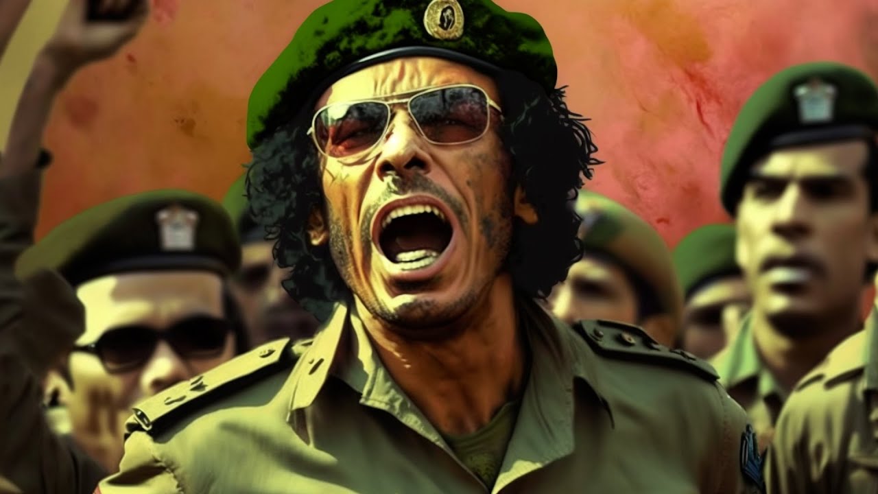 Muammar Gaddafi - Biography of the eccentric Libyan Dictator - YouTube