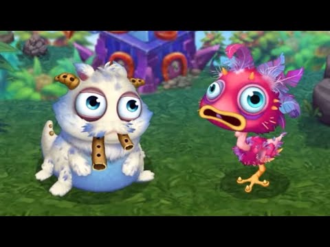 BABY G'JOOB & BABY YAWSTRICH ARE HERE!! - My Singing Monsters Dawn Of ...