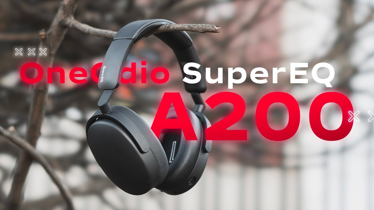 Интересные Гибриды 🔥 Беспроводные полноразмерные наушники 2 в 1 OneOdio SuperEQ A200 - YouTube