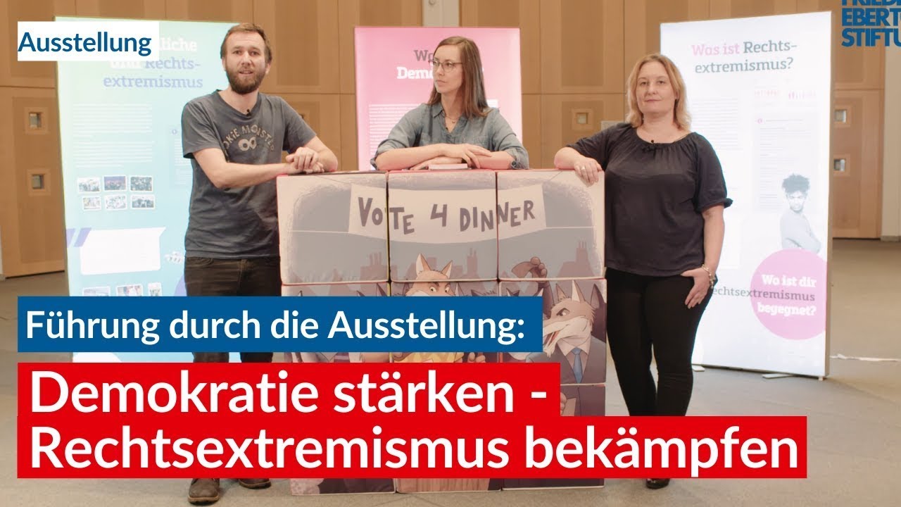 Demokratie stärken. Rechtsextremismus bekämpfen. | Wir zeigen euch ...