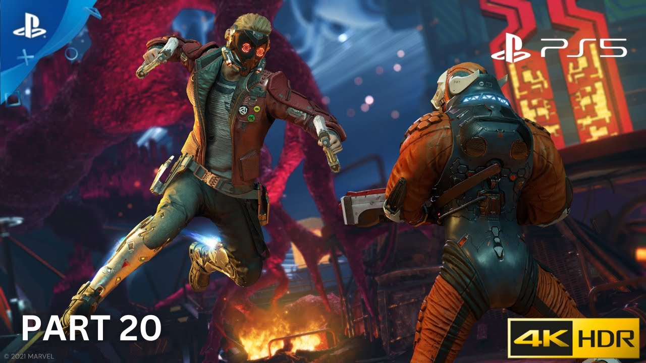 GAMORA MEETS RUBY THURSDAY in GUARDIANS OF THE GALAXY PS5 Walkthrough ...