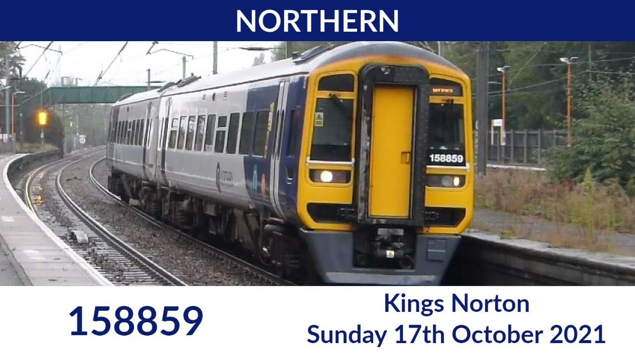 Northern DMU Class 158 158859 passing Kings Norton | Sunday 17th ...