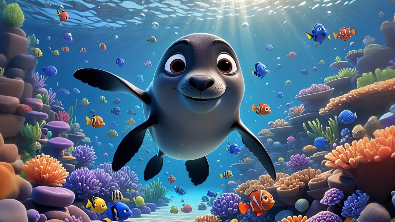 Sammy Seal Makes a Splash | Fun Kids Song | Educational Nursery Rhymes ...