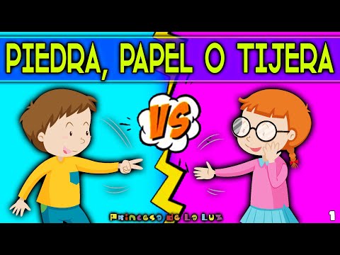 ¿CÓMO Se Juega A Piedra, Papel o Tijera? 👭 JUEGO DE MANOS INFANTIL