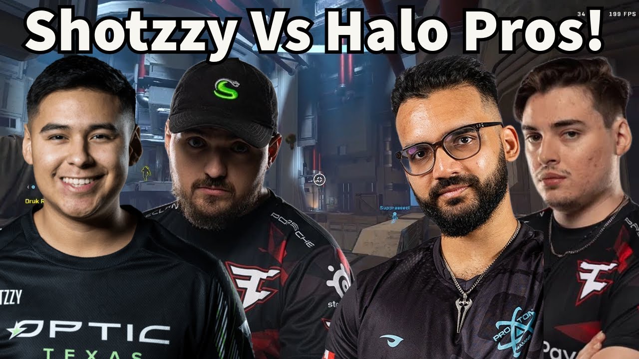 Can OpTic Shotzzy Compete With Halo Pros In 2024? Pro $8s! - YouTube
