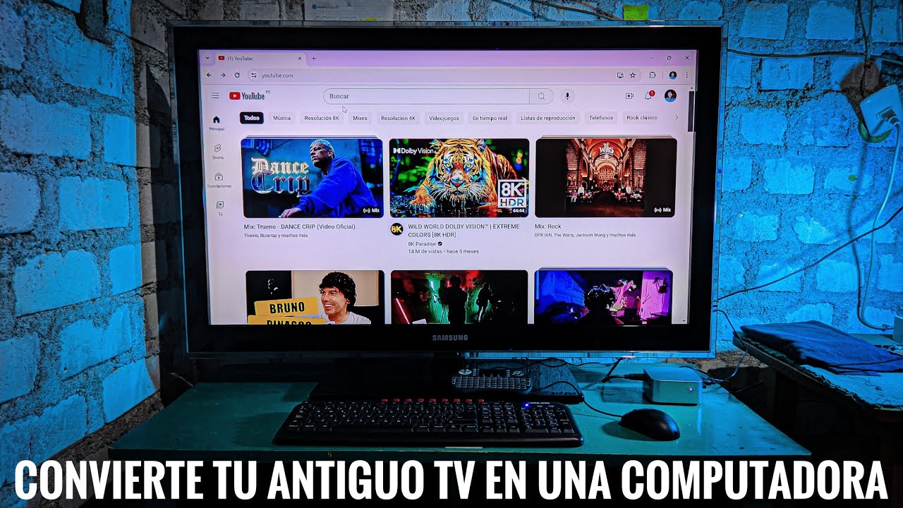 CÓMO CONVERTIR tu TELEVISOR ANTIGUO en un MODERNO SMART TV - YouTube
